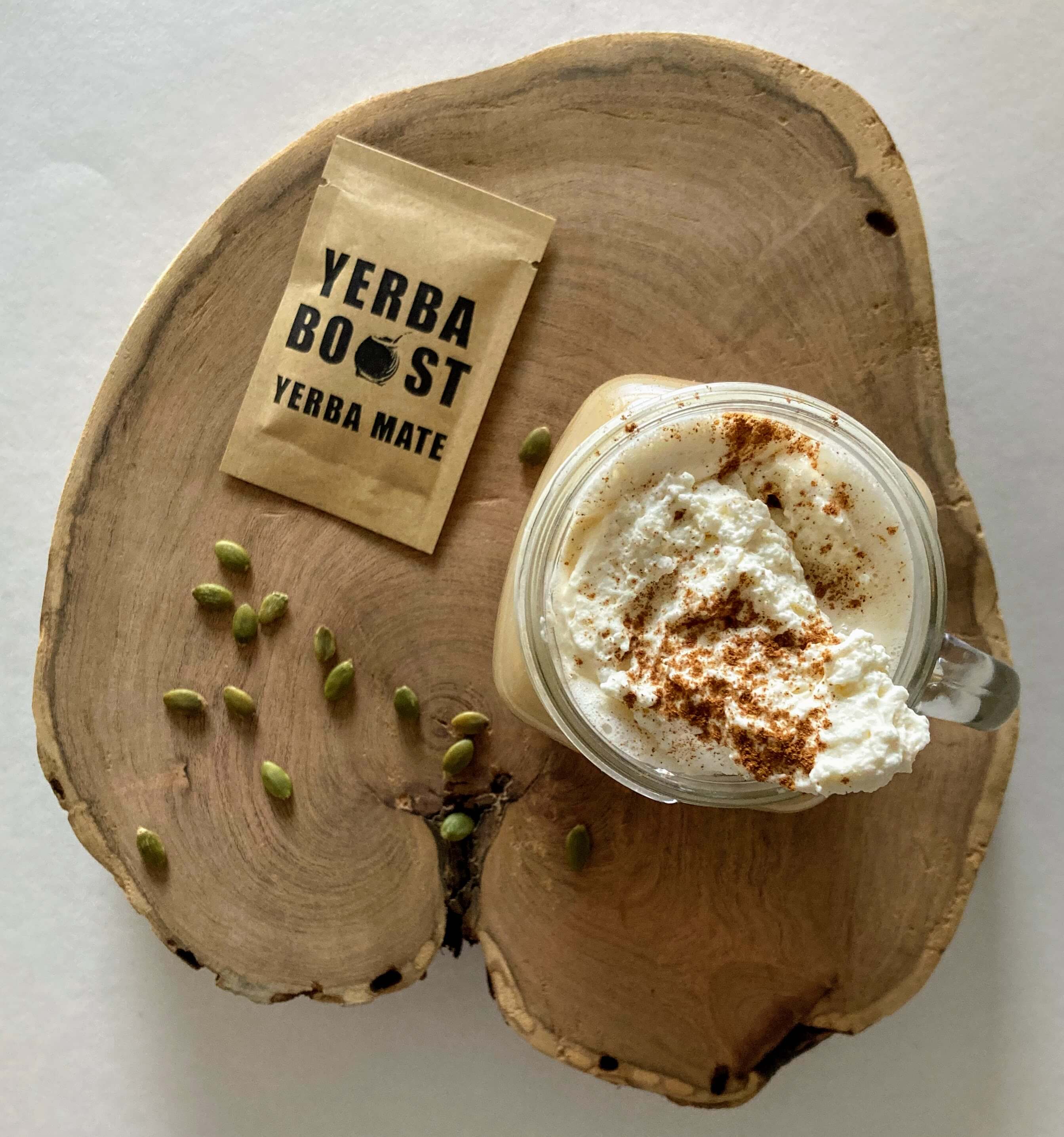 Yerba Boost Yerba Mate Pumpkin Space Latte | Yerba Boost Recipes blog